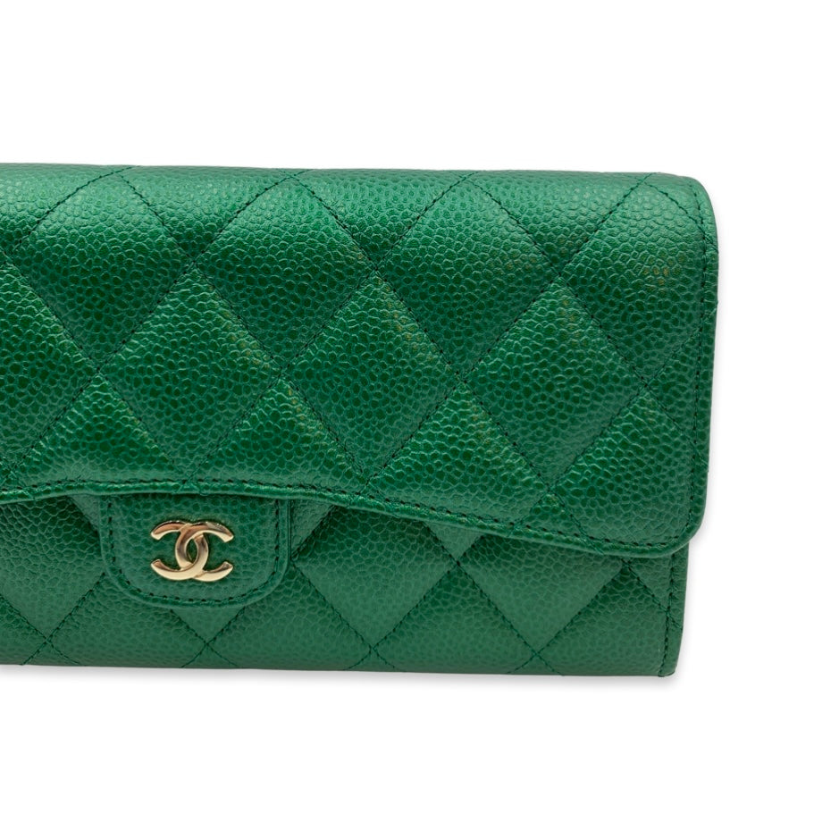 Chanel Wallet 18S Emerald Green – LeidiDonna Luxe Inc.